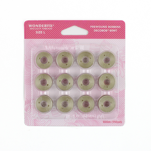 Decobob Prewound Bobbins: Size L | Trendy Trims